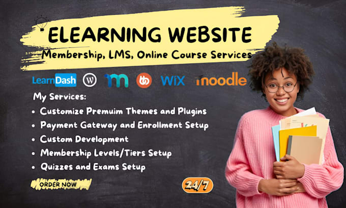 Set up lms elearning community online course membership website using learndash by Miradwise ...