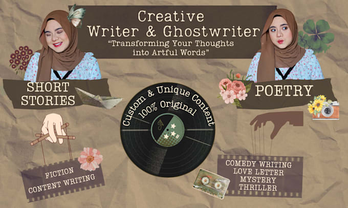 Create heartfelt poems that touch souls for special moments by Failasufam | Fiverr