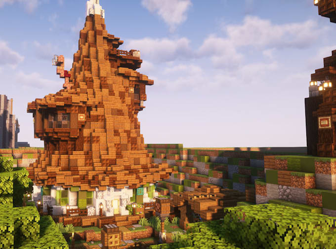 Build in minecraft any build you wish by Endertouch | Fiverr