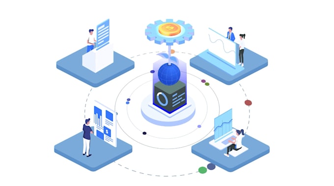 Create a custom 2d isometric explainer video animation by Ny_creatives ...