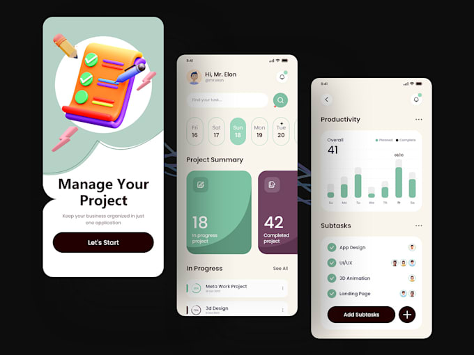 Convert figma to flutter flow app, flutter flow for mobile android and ...