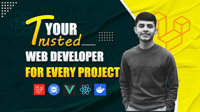 Build a website with laravel api and vue or react frontend by ... Build a website with laravel api and vue or react frontend by ...