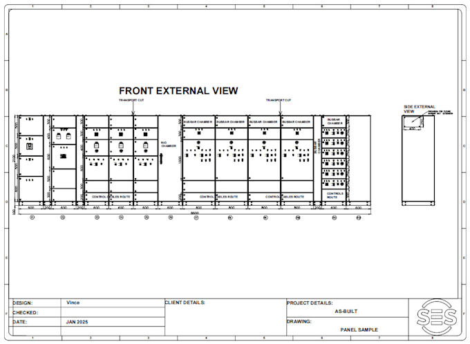 Draft your slds power and control schematics and panel layouts by Polo ...