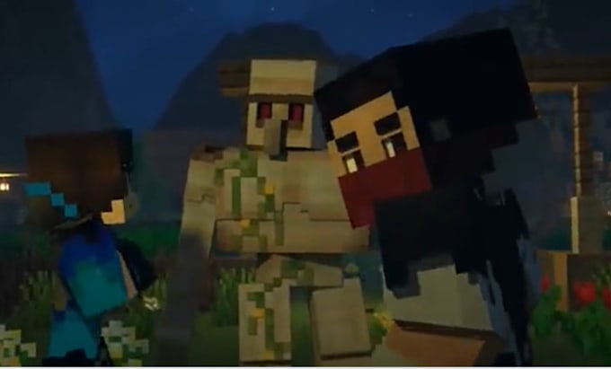 Create minecraft 3d animation, 3d animation, trailer videos, animated minecraft by Athon ...