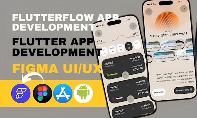 Do flutter flutterflow mobile app development unity adalo figma appgyver bubble by Adesola_xpert ...