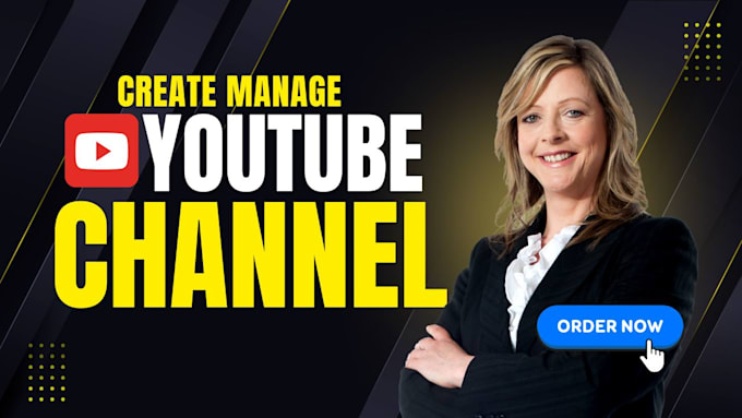 Create professional youtube channel, design, setup, manage with logo, banner by Sahilhassan495 ...