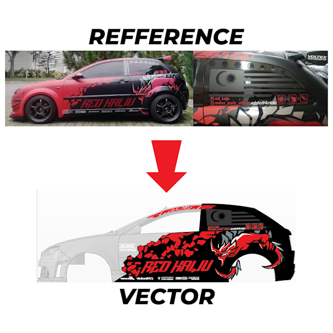 Tracing vectors, logo, pattern by Muhammadfitr557 | Fiverr