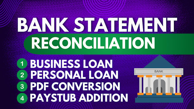 Convert bank statement pdf to excel, csv, google sheet by Asiabibi815 ...