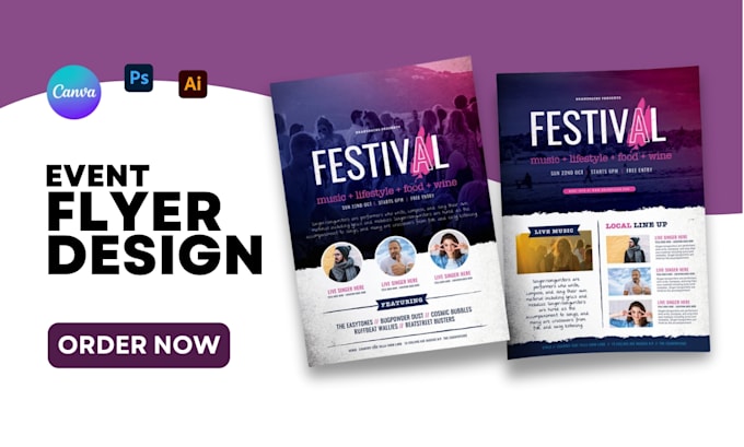 Be your canva expert, design canva flyer or canva design for social ...