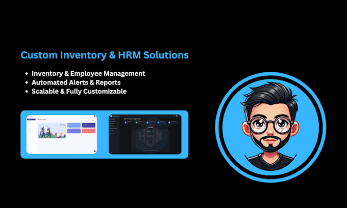 Create custom inventory management system or hrm by Kairos_18 | Fiverr