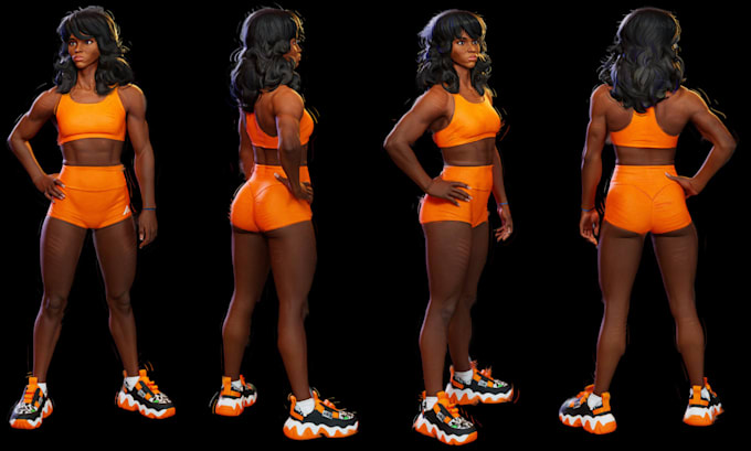 Design 3d Game Character Rigging And Animation For Unity Unreal Engine