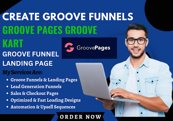 Create groove funnels groove pages groove kart groove funnel landing ...