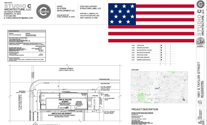 California stamp, licensed, structural engineer architect, usa stamp ...