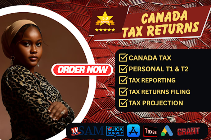 Efile canada tax return individual tax t1 corporate tax t2 by ...