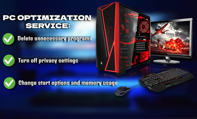 Make your pc as good as new optimize windows etc by Eduardovalle398 ...