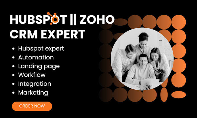 Setup and integrate hubspot zoho crm as an expert to get sales by Bioduncrm | Fiverr
