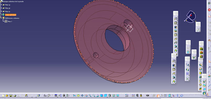 Design your drawing using catia or solidworks by Abounaimamouad | Fiverr