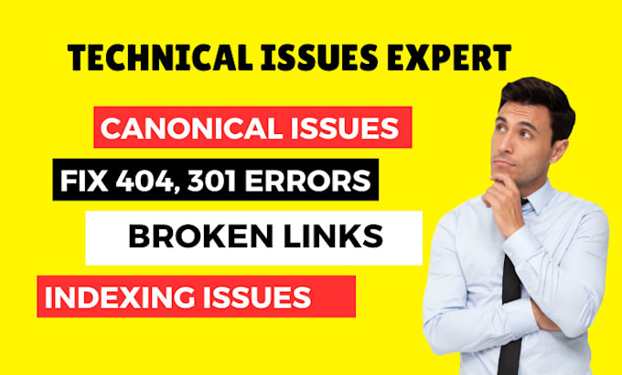 Fix canonical issues, 404, 301 errors, and broken links by ... Fix canonical issues, 404, 301 errors, and broken links by ...