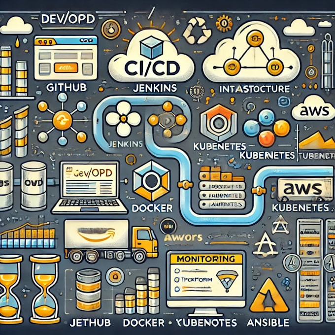 Set Up Ci Cd Pipelines Docker Kubernetes And Aws Infrastructure By Mohitkumar353 Fiverr