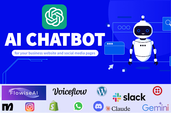 Create ai powered chatbots using flowise and voiceflow by Rao_saeed | Fiverr