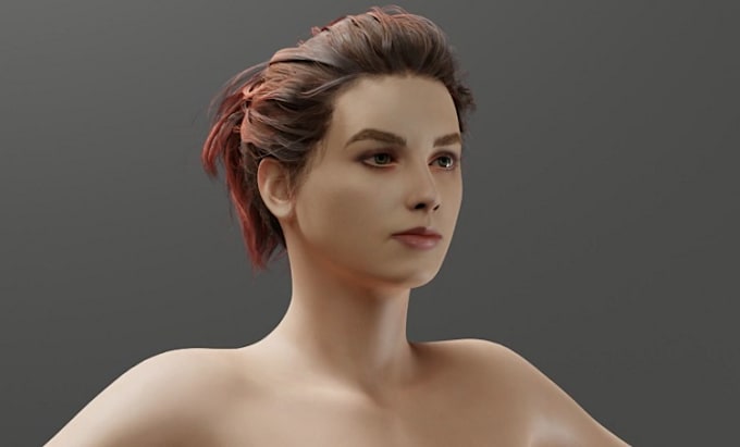 Realistic female optimize details, armour 4k, texture, ue5 rig, unity model by Onlybobs | Fiverr