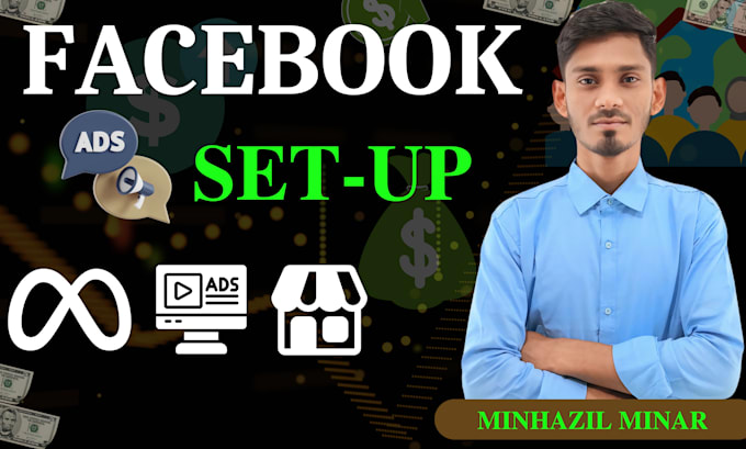 Setup effective facebook meta ads campaign, meta ads manager by Minarmk | Fiverr