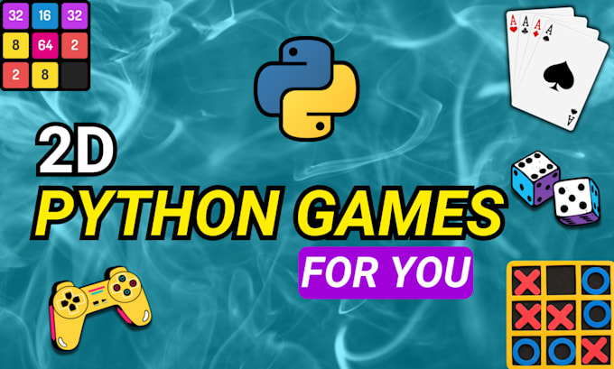 Create 2d games in python for you by Code_zx | Fiverr
