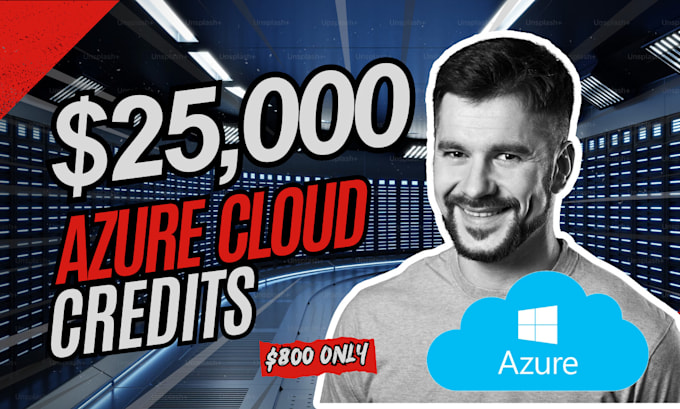 Setup 25000 microsoft azure credits account by Aamirkhan703 | Fiverr