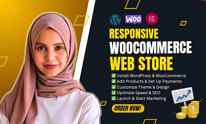 Provide expert woocommerce store development for success by Codewithsadia33 | Fiverr