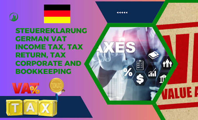 Steuereklarung german vat income tax, tax return, tax corporate and ...