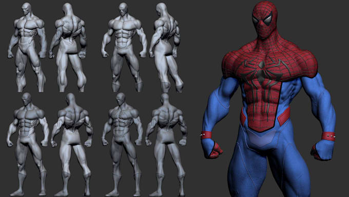 Do 3d miniatures print ready character 3d models for 3d printing in stl obj step by Bryan_joe02 ...