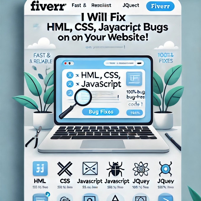 Fix Html Css Javascript And Jquery Bugs On Your Website By Nikhilsatish Fiverr