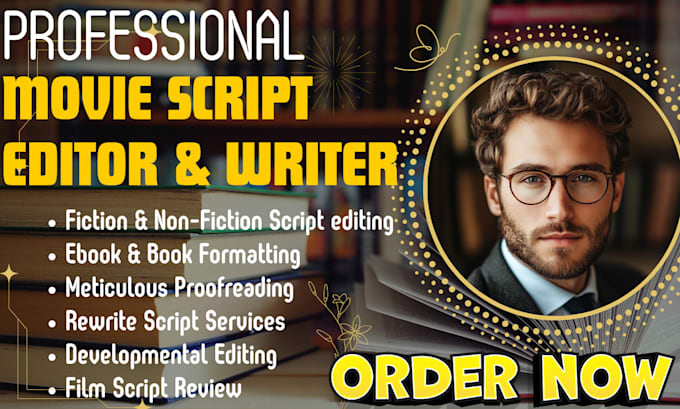 Edit polish rewrite your movie script or screenplay to industry ...