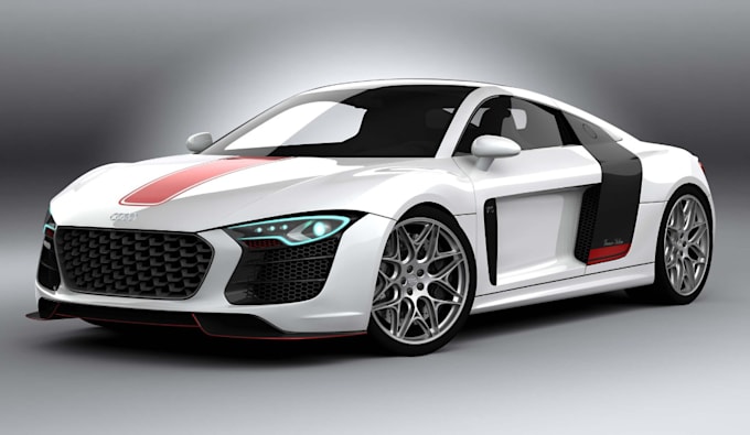 Revamp realistic 3d car model,aero kit, wide body kit, rear bumpers ...