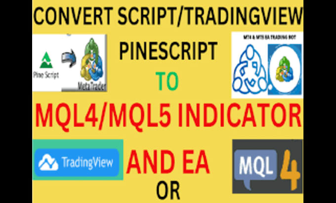 Code and convert ninjatrader to metatrader, tradingview pinescript by ...