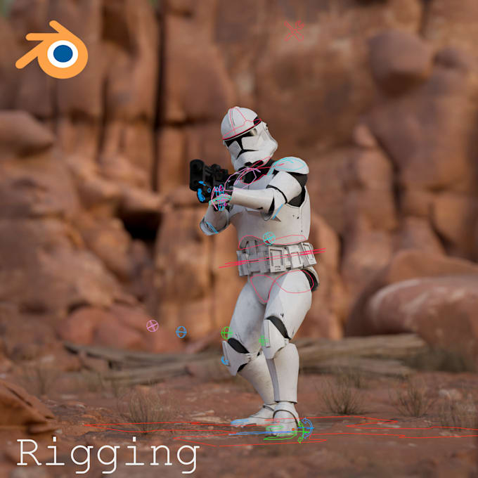 Create a 3d model,rig, animate, and render by Barva_studio | Fiverr