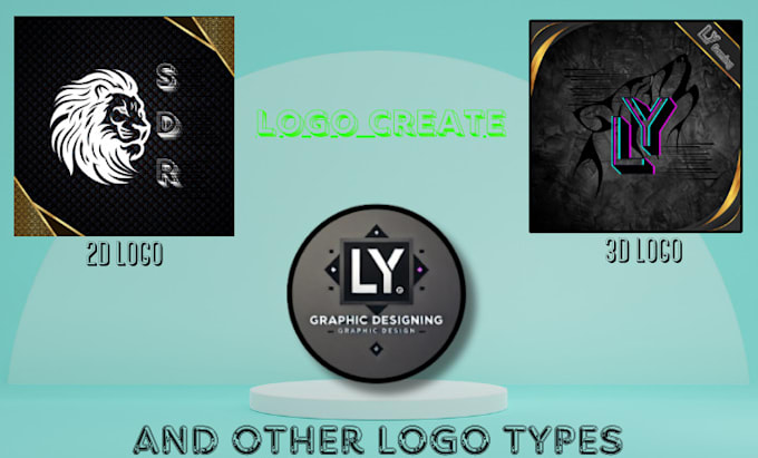 Professional 2d and 3d logo design by Lithulayuvain | Fiverr