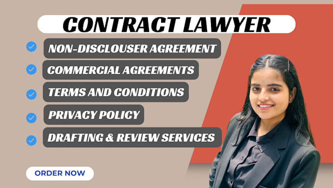 Draft contracts, legal documents, terms and conditions, privacy policy by Sakshisoni123 | Fiverr
