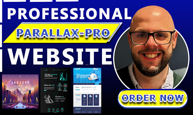 Build parallax website animated 3d website wordpress kadence blocks theme expert by Sammy_web42 ...