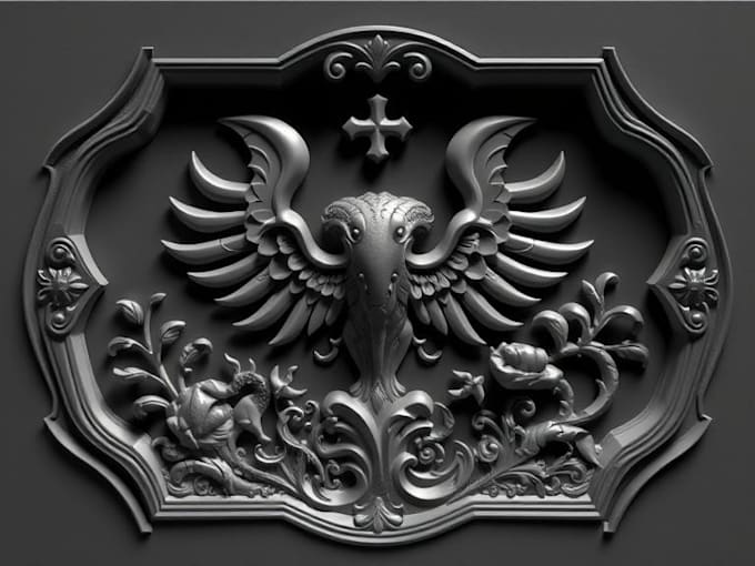 Convert 2d bas relief image to 3d bas relief model 3d cnc design 3d ...