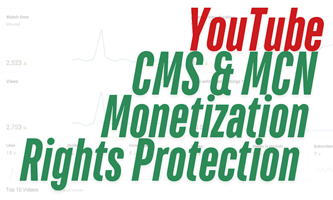 Manage your youtube cms and mcn for monetization and rights protection ...
