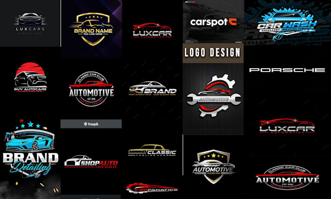Modern automobile logo design for your brand by Elijah_ads | Fiverr