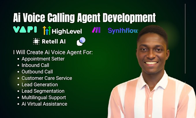 Set up ai voice agent using vapi synthflow retell with make com ghl ...