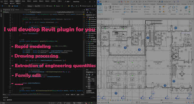 Develop a custom revit plugin for you by Georgezhouhn | Fiverr