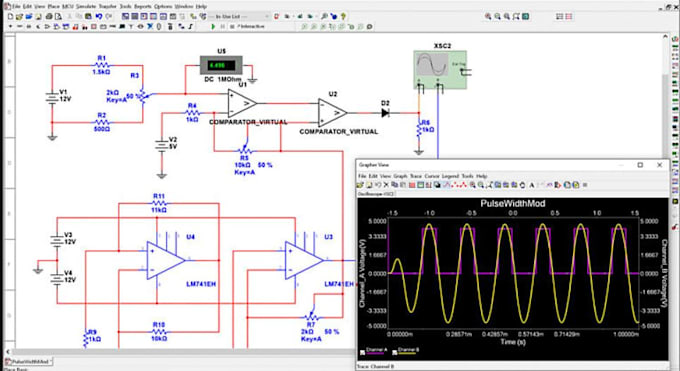 Do dld, circuit designing in logisim, multisim, ltspice, verilog, vhdl, proteus by Frolic__gfx ...