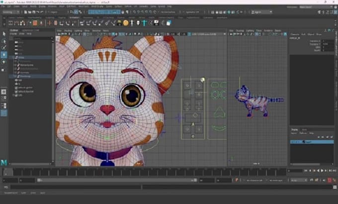 3d vrm rig,unity rig,ue5 cartoon rig,blendshape,rig for game,lip syncface rig by Grewty | Fiverr