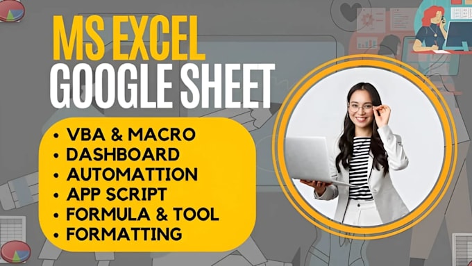 Build excel spreadsheet, google sheets, template, formulas, functions vba macros by Mishaal_rani ...
