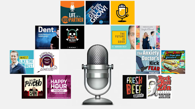 Design eye catching podcast cover art branding and spotify covers ...