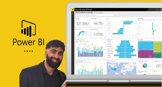 Design custom power bi reports by Husseinawada19 | Fiverr