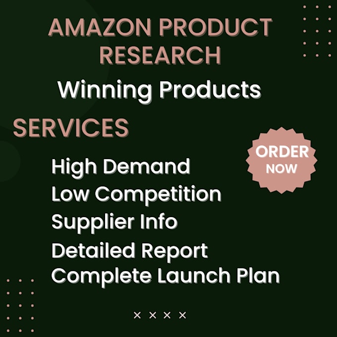 Do amazon product research and product hunting for pl by Amna_explorer | Fiverr